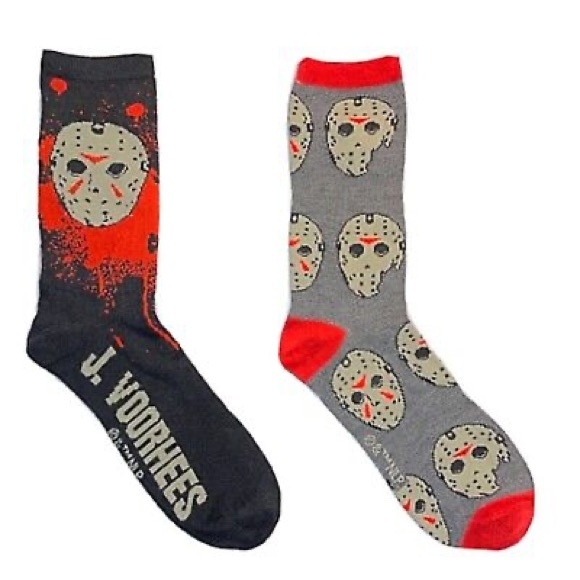 Hot Topic | Accessories | New Friday The 3th 2 Pair Of Halloween Crew ...